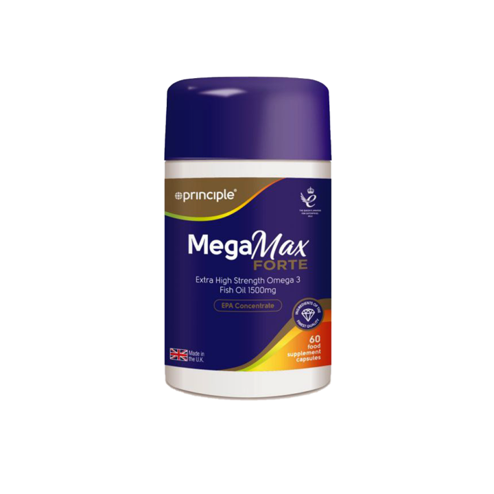 Principle Megamax Forte Fish Oil 1500mg Capsules 60s | Daraz.lk