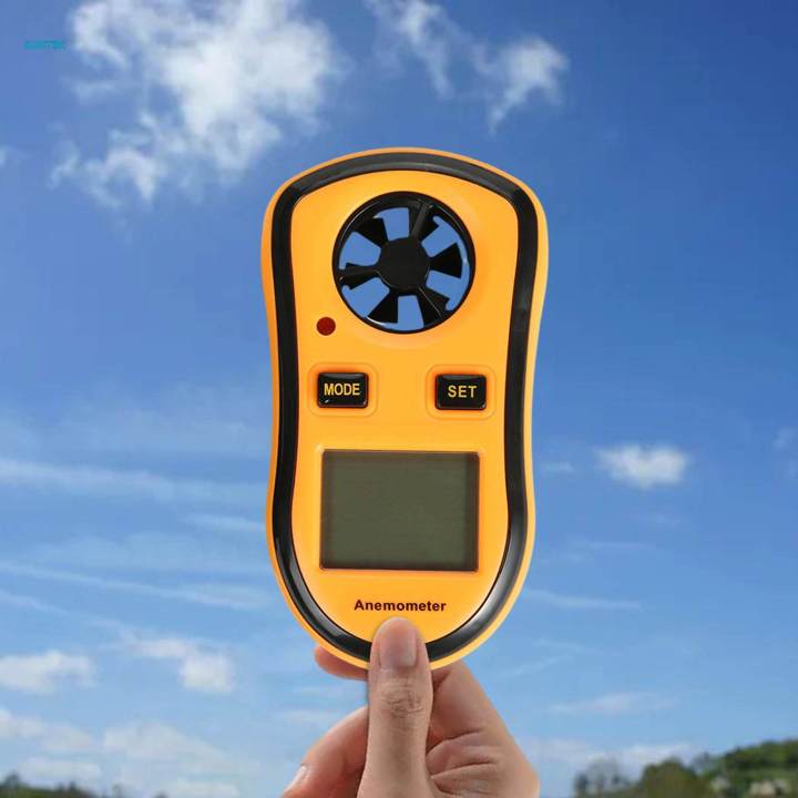 Digital Anemometer Handheld Air Tool Wind Speed Meter Gauge for Golf ...