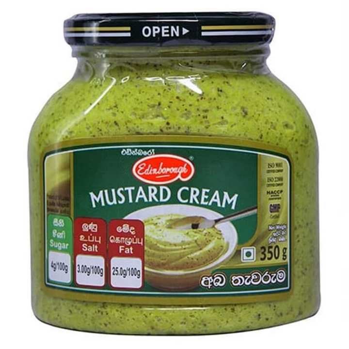 Edinborough Mustard Cream 350g. | Daraz.lk