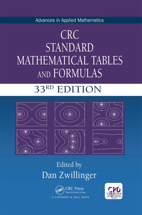 -CRC Standard Mathematical Tables and Formulas, 33rd Edition | Daraz.lk