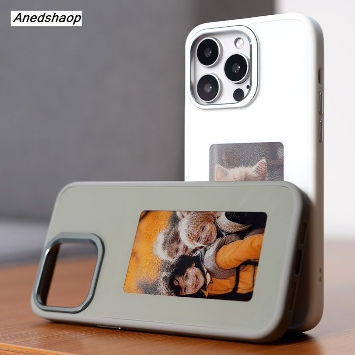 Anedshaop NFC Phone Case Wholesale LED Smart E ink Screen Phone Cases ...