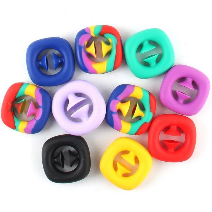 【Serendipity party】New Fidget Sensory Silicone Gripper Pop Relieves ...