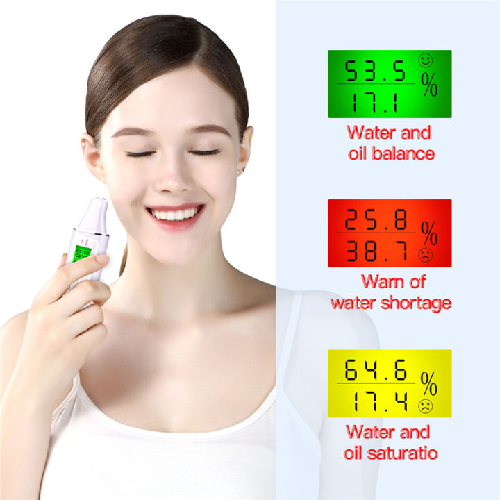 【UrbanNomad】CkeyiN Portable Skin Digital Analyzer Skin Moisture and ...