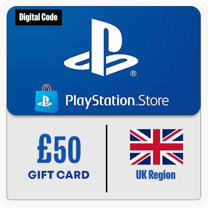 PSN Gift Card 50 GBP (Sony PlayStation) - UK Region | Daraz.lk