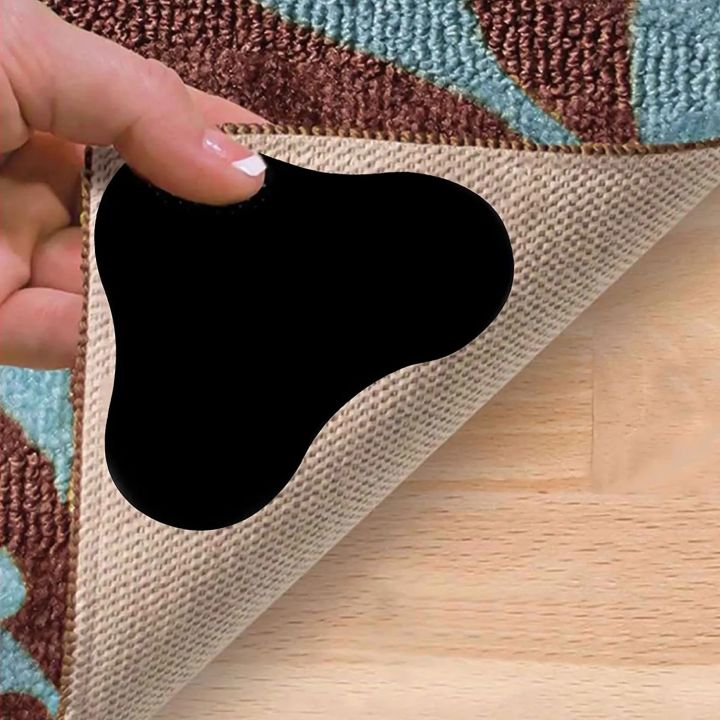 Anti Slip Carpet Pads Make The Corners of Carpet Flat, The Carpet ...