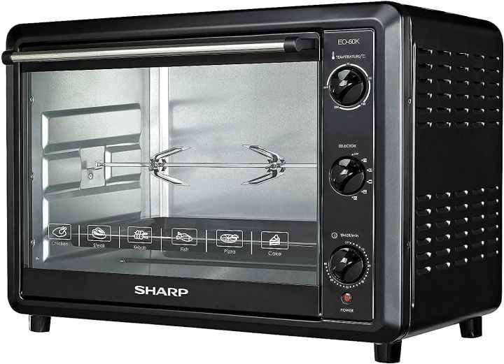 Sharp EO-60K-3 2000W Electric Toaster Oven with Convection Function, 60 ...