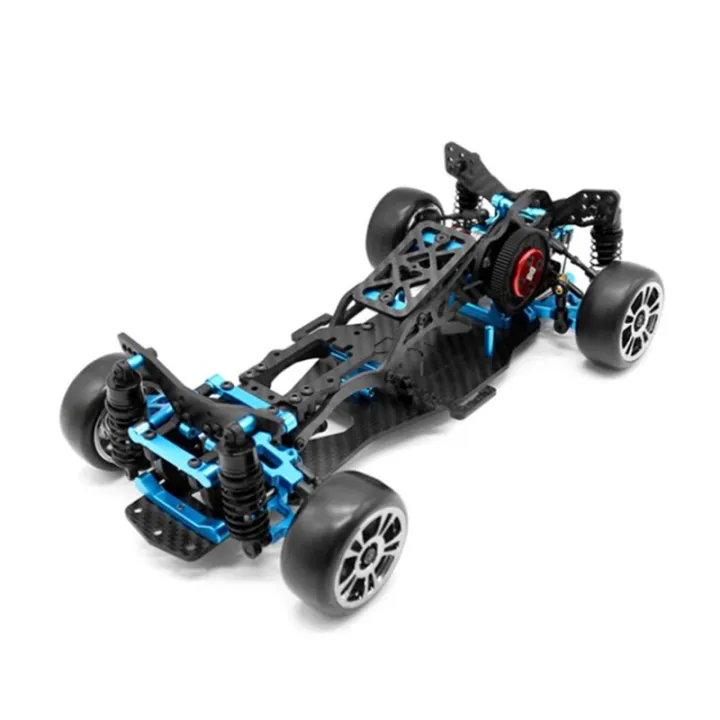 DIY RC Car Rear-Drive Drift Racing Frame for 1/10 Mini-Size RC Car ...