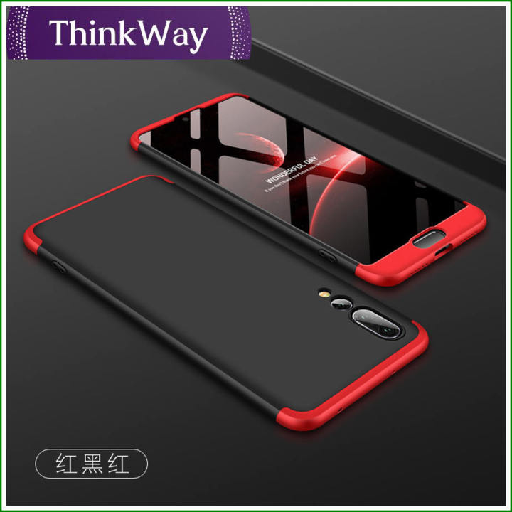 【ThinkWay】Detachable 3-Piece Matte Hard PC Case For Y9 2019/ Enjoy 9 plus & Huawei Nova4 | Daraz.lk