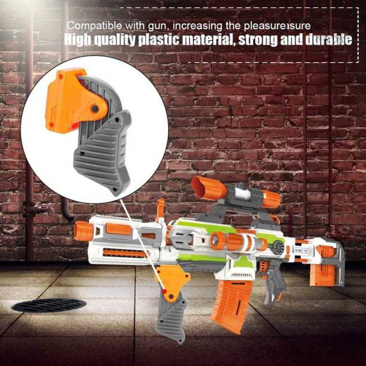 Retrofit kit for toy pistols robust plastic universal handle folding ...