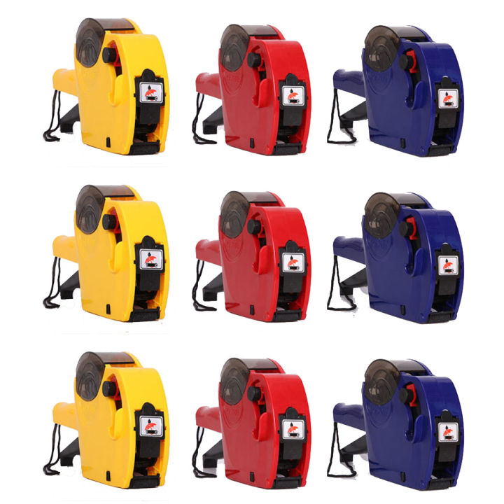 EOS5500 Price Labeller,8 Digit 2 Line Label Gun Handheld Price Labeller ...