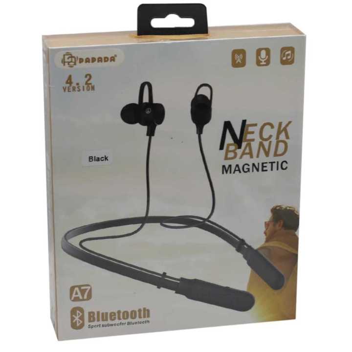Neck Band Magnetic A7 Bluetooth | Daraz.lk