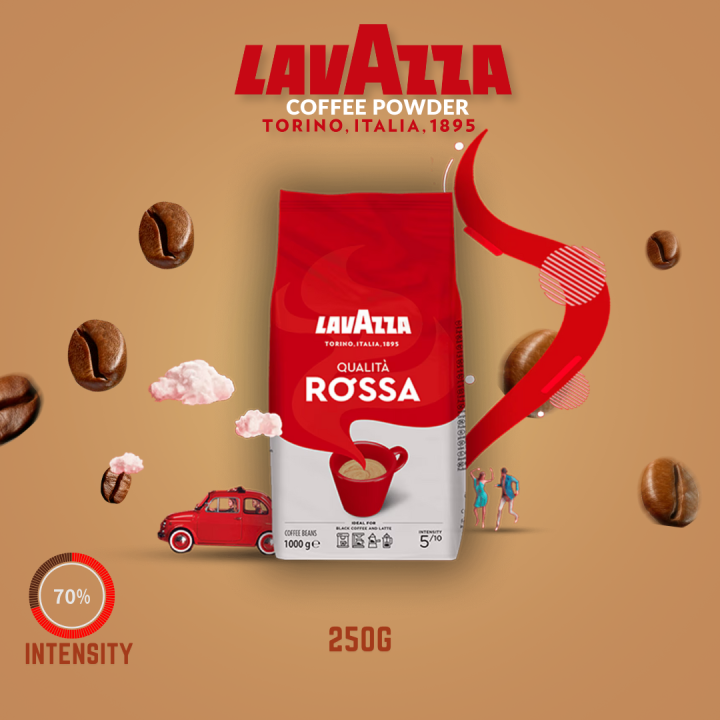 Lavazza Qualita Rossa Coffee powder 250g Made In Italy | Daraz.lk