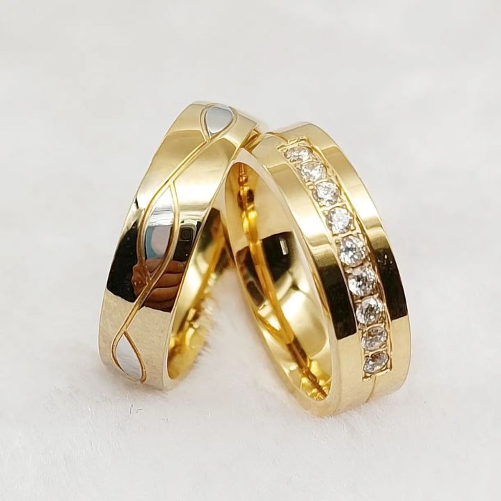 High Quality Designer Matching Wedding Couple Rings sets For men and ...