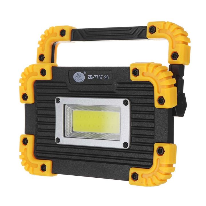 500000LM Portable Spotlight LED COB Work Light Travel Light for Camping ...