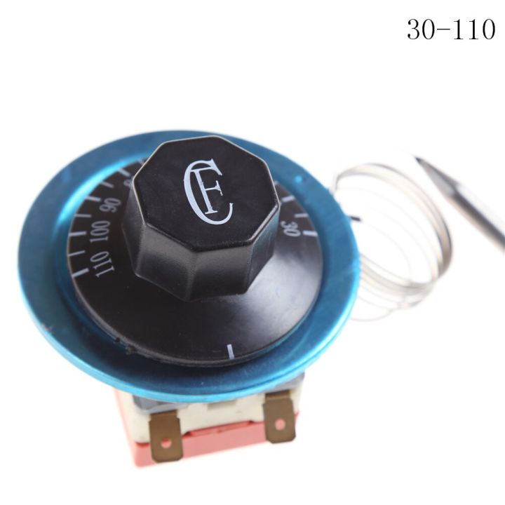 Mechanical Thermostat Water Heater Temperature Switch 220V AC 16A 30-110/60-200/ 50-300 ...
