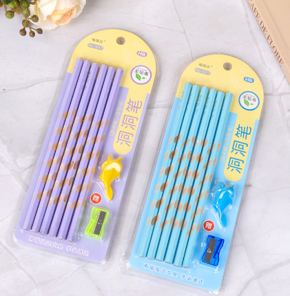 8-in-1 Pencil Set with Eraser & Sharpener Complete Stationery Set for ...