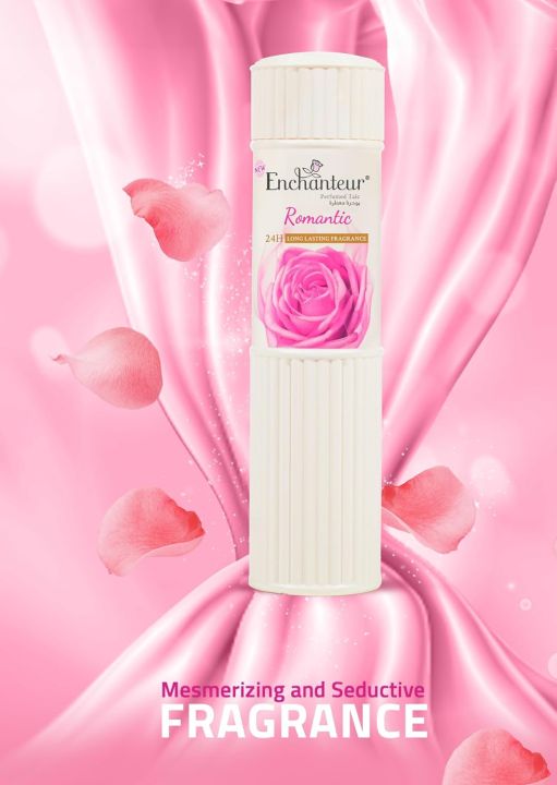 EnchantEUr Romantic Talc, Fragrance Powder, 250 G (FROM DUBAI) | Daraz.lk