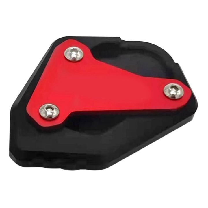 Motorcycle Side Bracket Extension Pad Enlarged Foot Support Pad Frame ...