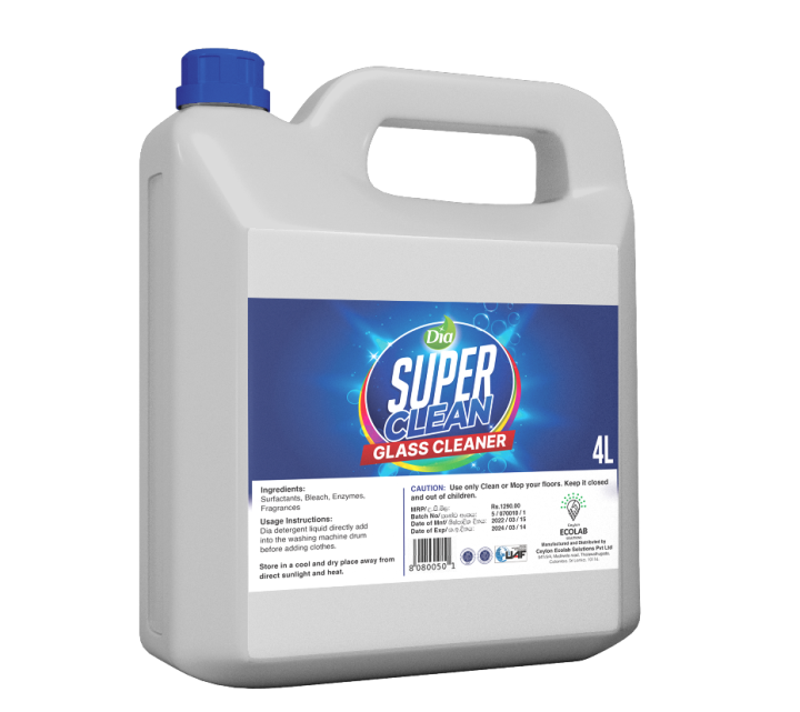 Dia Super Clean Glass Cleaner 4L | Daraz.lk