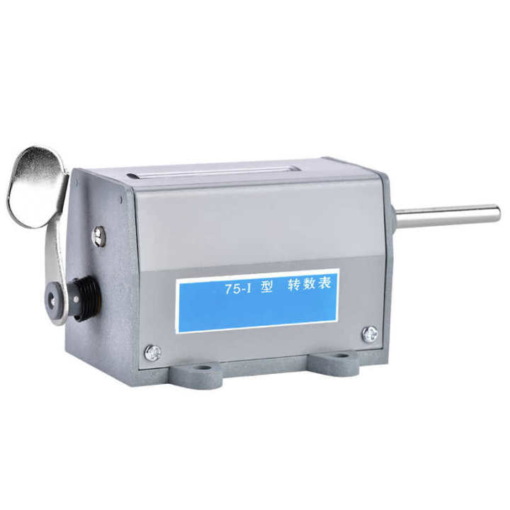 5-Digits Mechanical Resettable Rotary Revolution Counter Cable Length ...