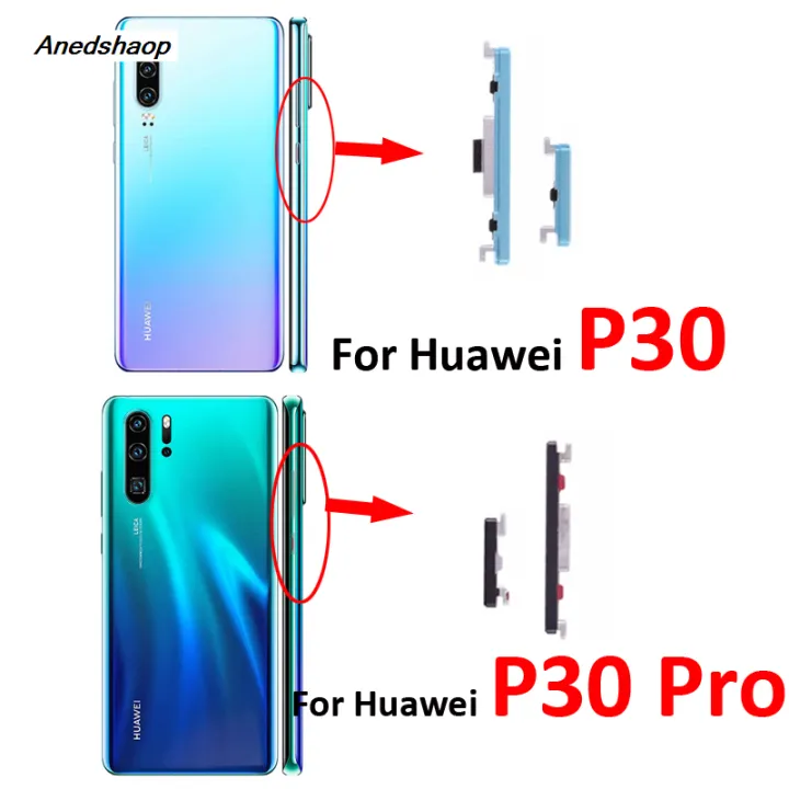 Anedshaop For Huawei P30 Original Phone New Power Volume Button On OFF ...