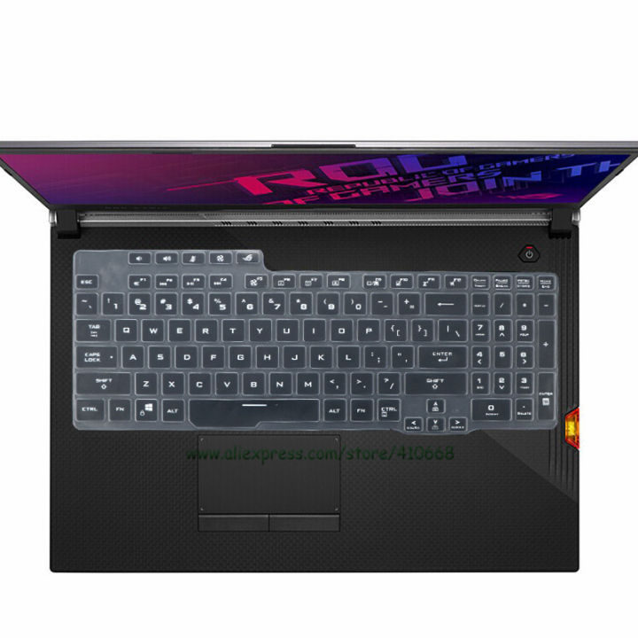 【Huaxiacuye8718】Silicone Keyboard Cover Protector Laptop For ASUS ROG ...