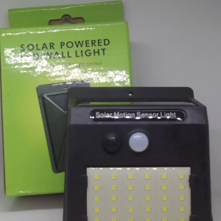 Solor Power Wall Light LED 30 Motion Sensor Light | Daraz.lk