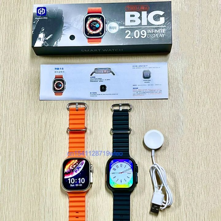 T900 Ultra Big Smart Watch Series 8 Ultra 2023 Smartwatch Updated Big 2.09 INCH 49mm Men Women ...