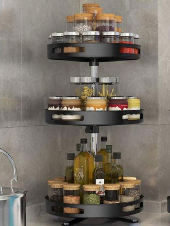 3 Layer Kitchen Spice Rack | Daraz.lk