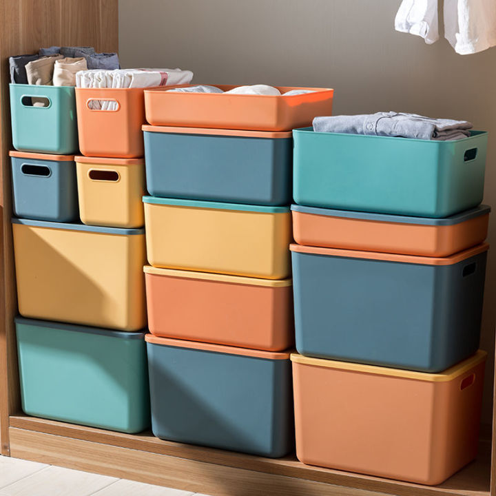 Slim Storage Box Storage Box Sundries Toys Books Extra Large Storage ...