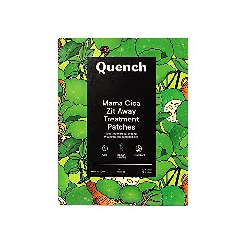 QUENCH Zit Away Acne Patch with Salicylic Acid, Cica & Witch Hazel for ...