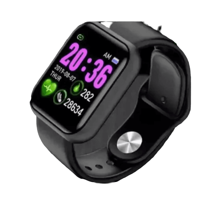 Y68/D20 Smart Watch Men Women Electronic Clock Fitness Monitor | Daraz.lk