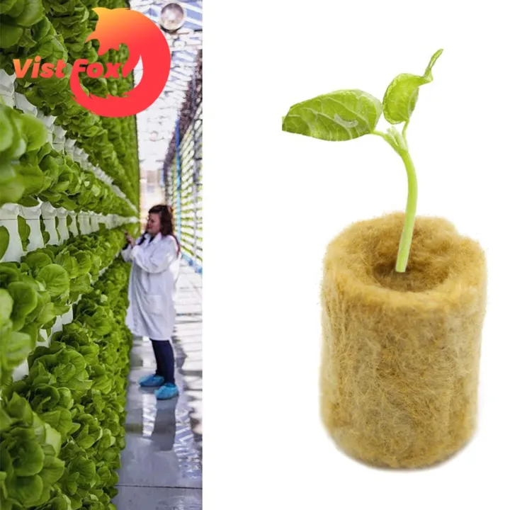 Vist Fox Rock Wool Grow Cube Time-saving Small Tree Planting Soilless ...