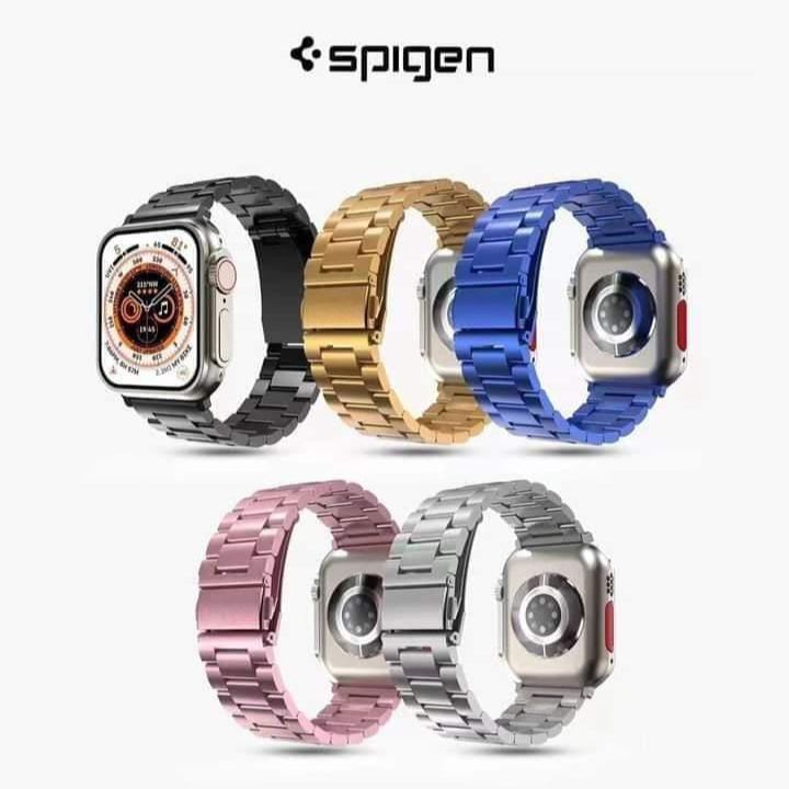 Spigen Rugged Armor Metal Strap for Apple Watch Series 38/40/41MM ...