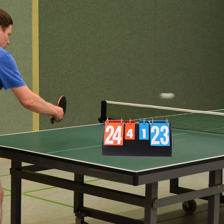 Sports Digit Scoreboard Tabletop Scoreboard 6-Digit Score Keeper ...