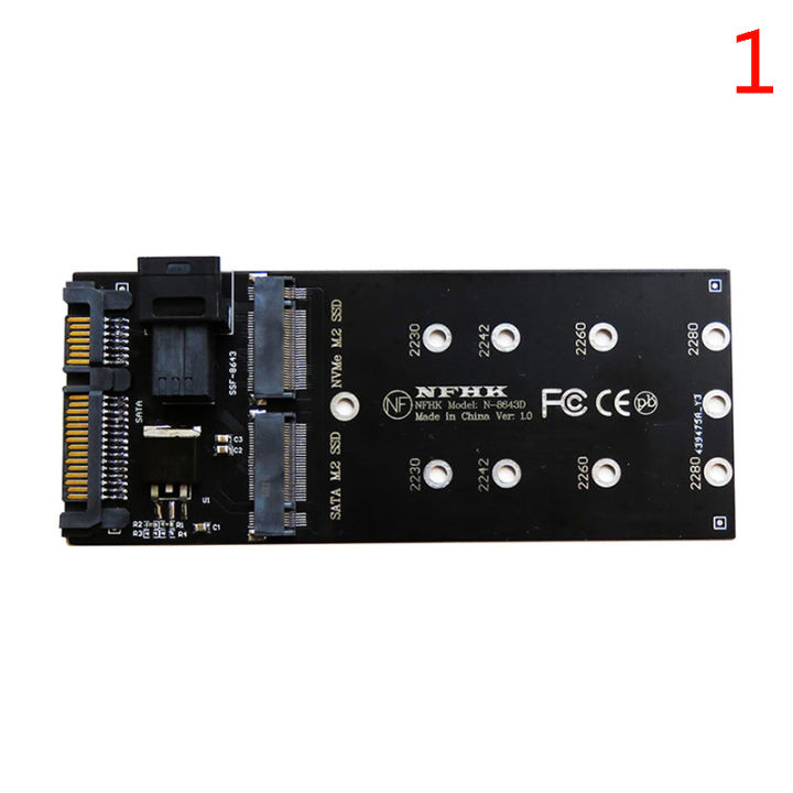 22Pin SATA M.2 SSD Adapter SFF-8643 to NVMe M.2 NGFF SSD for Mainboard ...