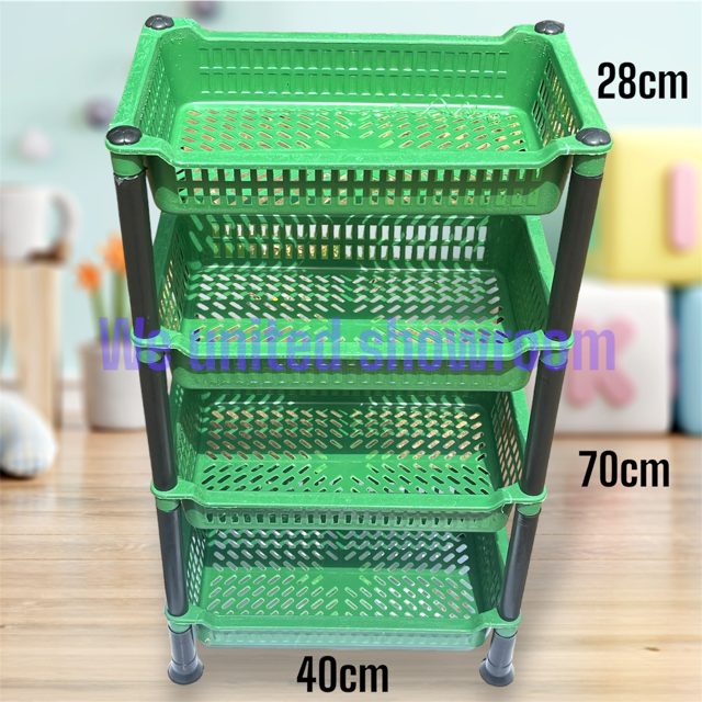 Plastic Vegetable Rack 4 Layers | Daraz.lk