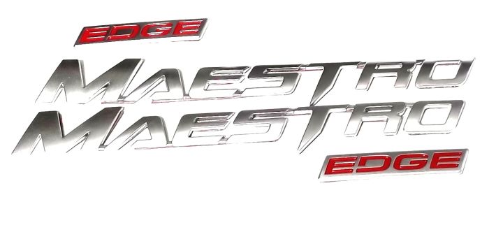 Hero Maestro Edge Sticker Emblem Monogram | Daraz.lk