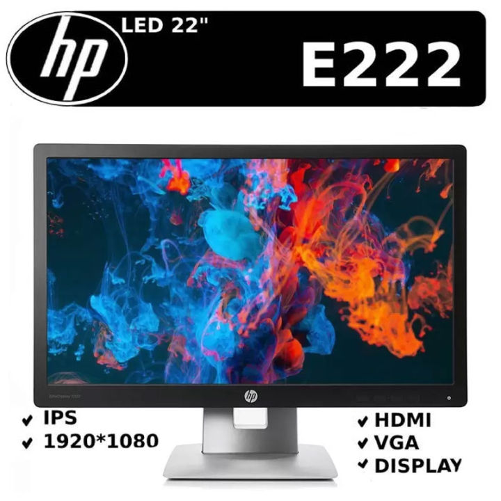 HP EliteDisplay 24inch and 22inch Ips HDMI LED Rotatable Monitor | Daraz.lk