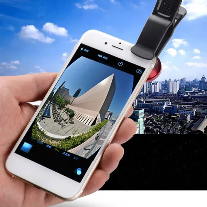 3 In1 Mobile Phone Fish Eye+Wide Angle+Macro Camera Lens For Universal ...