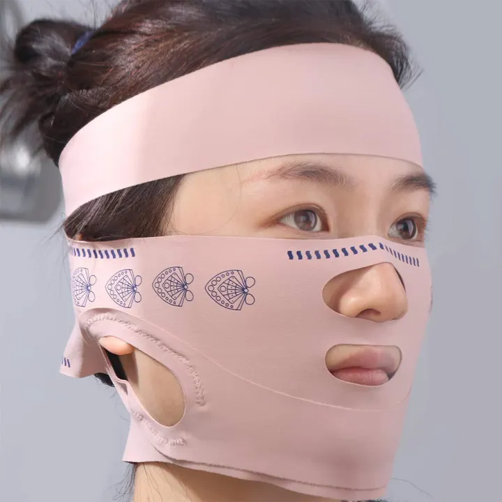 Anti Wrinkle V Line Face Shaper Lift Up Breathable Face Lifting Strap ...