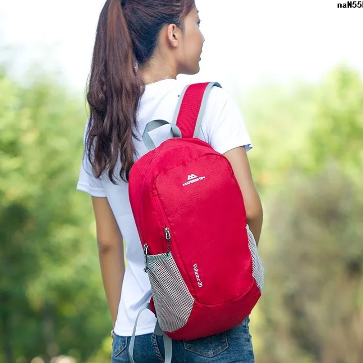Small Light 20L Sports Bag Casual Back Student Backpack Mountaineering ...