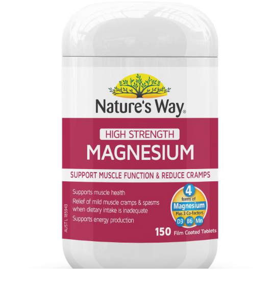 Nature's Way High Strength Magnesium 150 Tablets | Daraz.lk