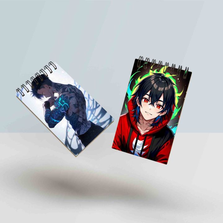 Anime Style Notebooks | Top Bound | Laminated | 100% customizable as ...