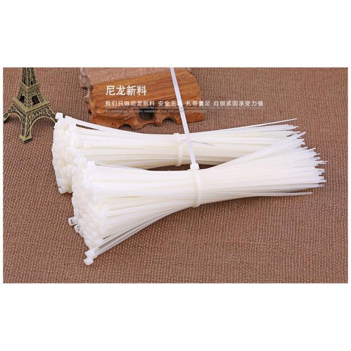 Self-locking nylon strap 4*200mm large binding belt clasp retainer wire ...