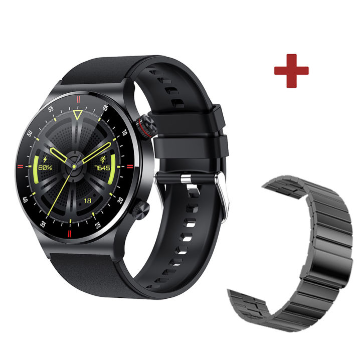 NFC Blue Tooth Call Smartwatch Men ECG PPG Blood Pressure Monitor ...