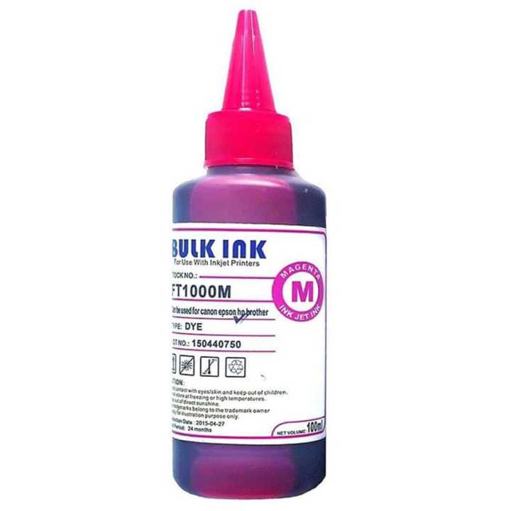 Universal Refill Ink Magenta 100ml Bottle | Daraz.lk