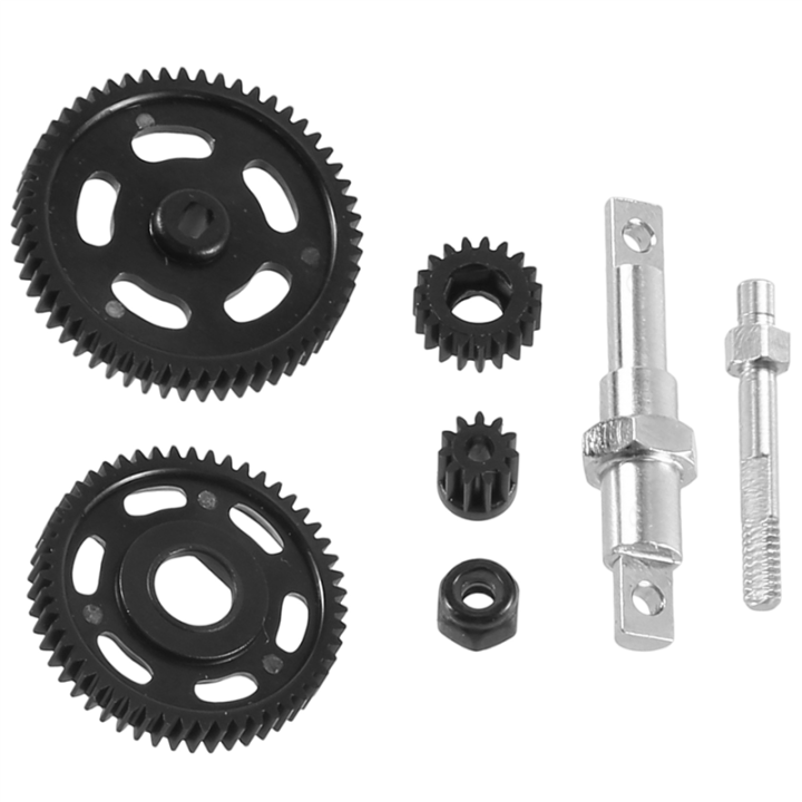 Transmission Steel Spur Gear Set As Shown Metal RC Upgrade Parts For 1/ ...