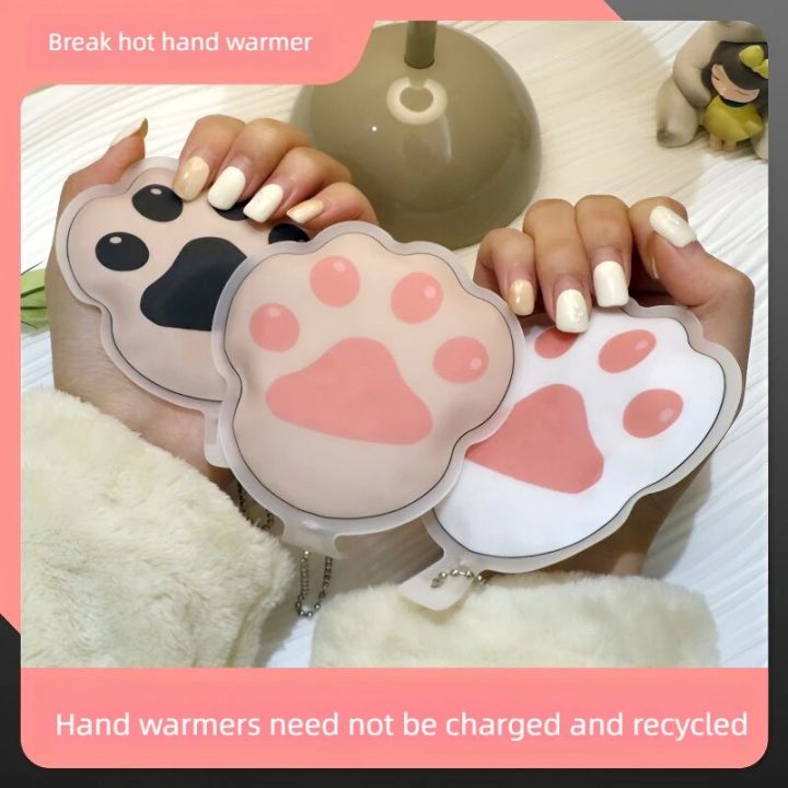 Portable Period Hand Pocket Self-heating Warmers Cute Mini Hot Water ...