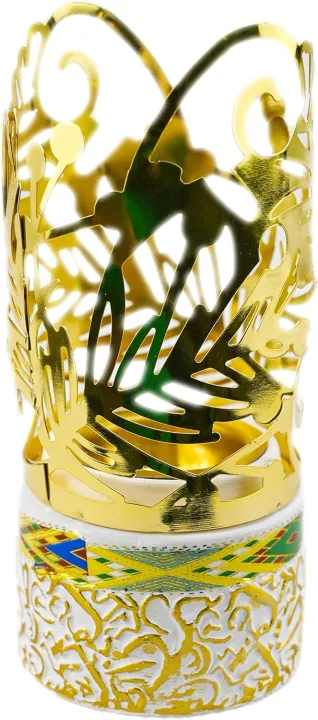 White Gold Porcelain Bakhoor Set, Bukhoor Stand For Living Room ...